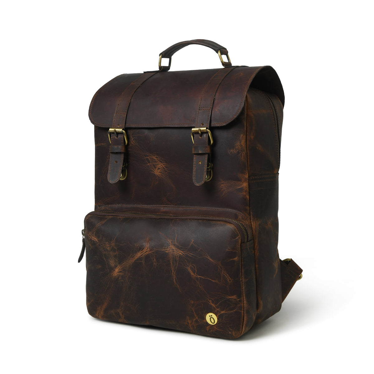 Layne Vintage Leather Backpack – DÖTCH CLUB